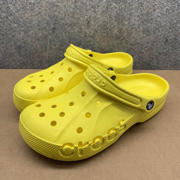 CROCS | Shoes | Crocs Baya Sandals Men 7 Adult Clog Shoes Slides Yellow ...